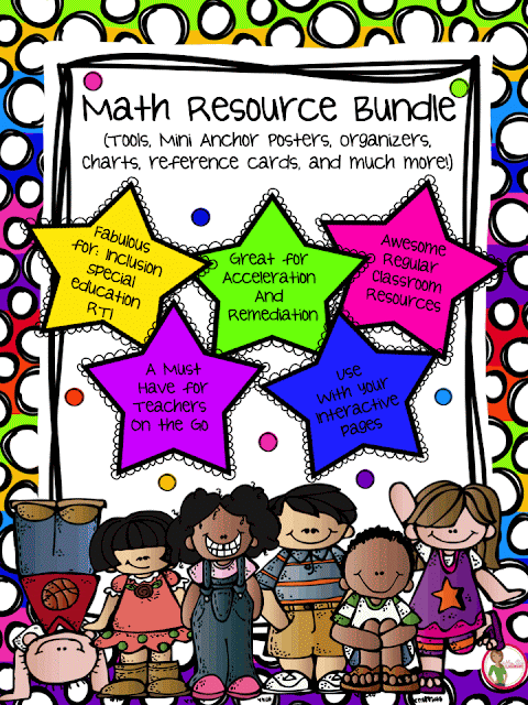 Mrs. C's Classroom: Math Resource Bundle (Common Core) How to Organize
