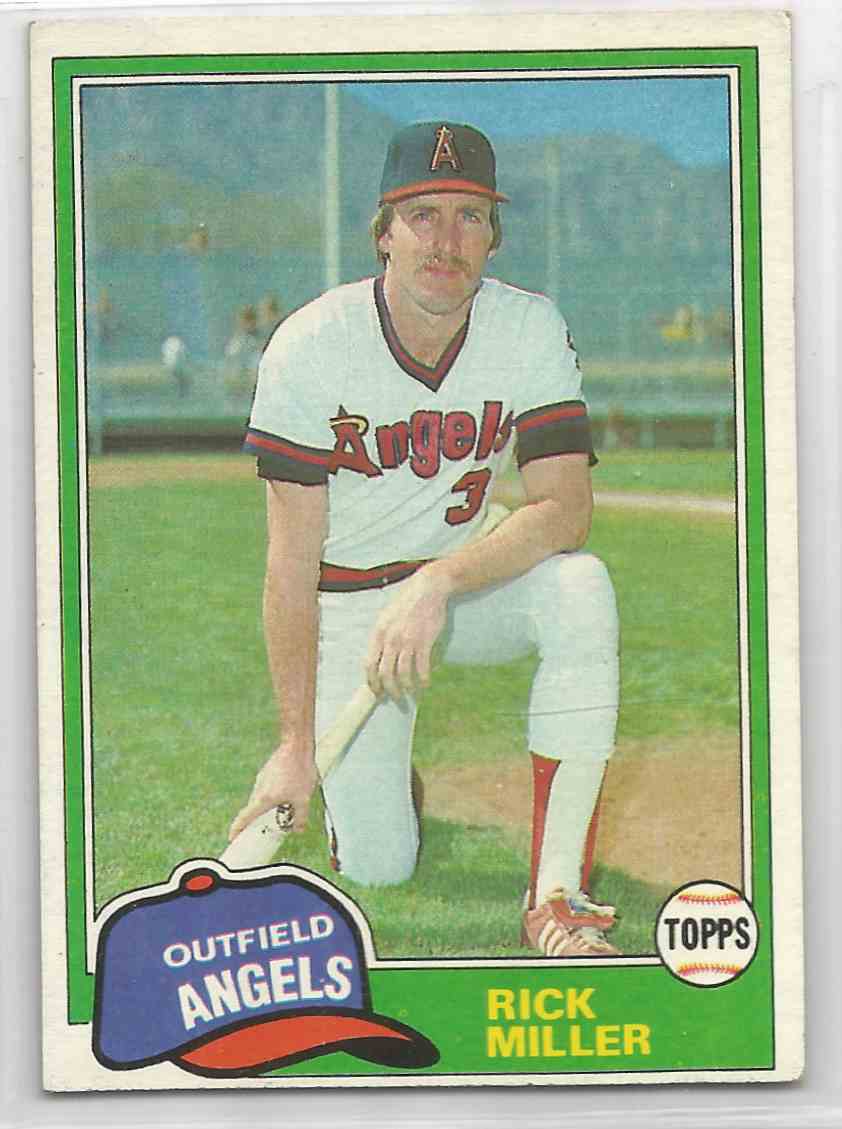 Baseball Cards Come to Life!: 1981 Topps Rick Miller