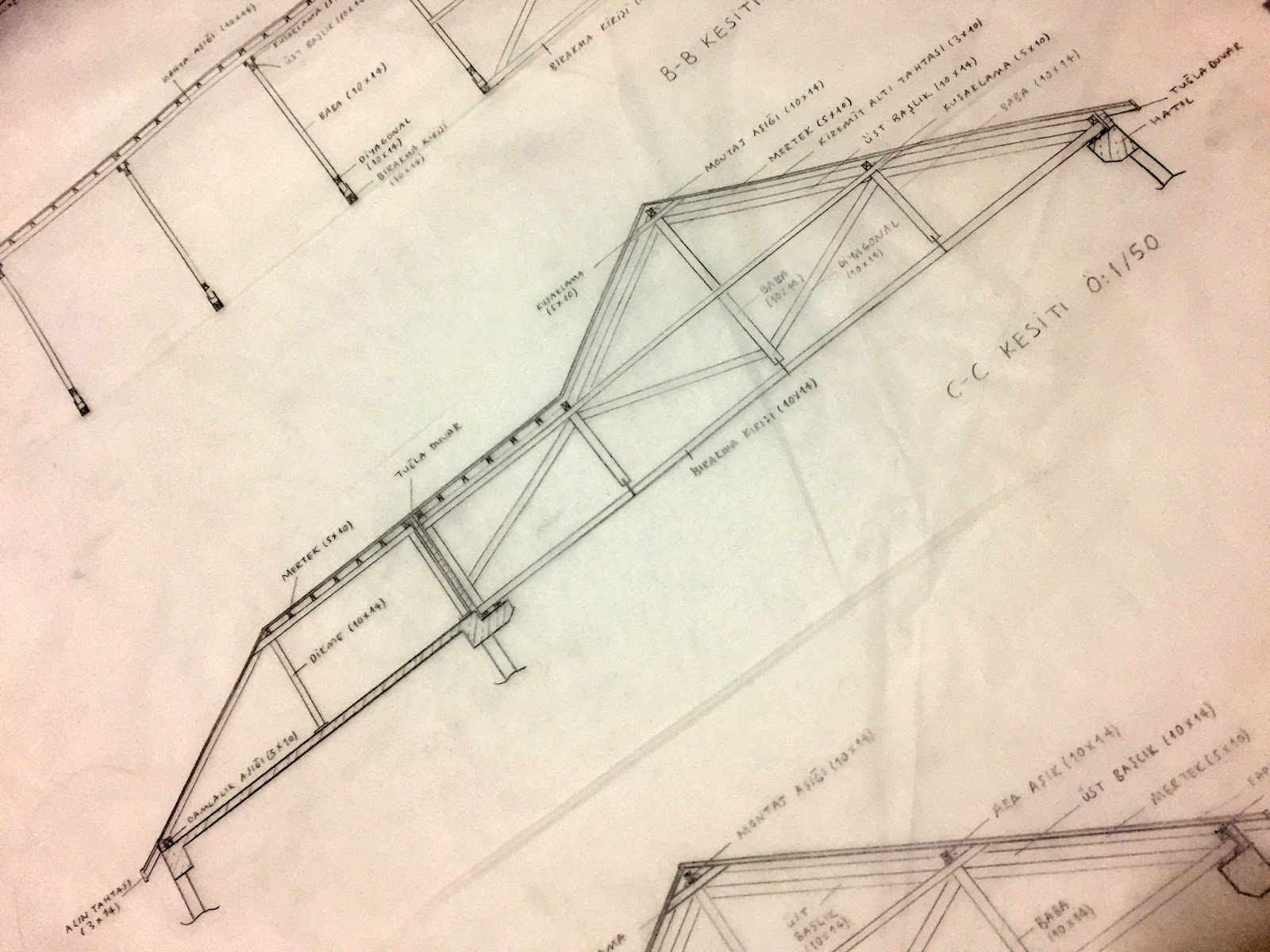 ASMA-OTURTMA ÇATI - MİMARLIK OKULU - Mimari Blog