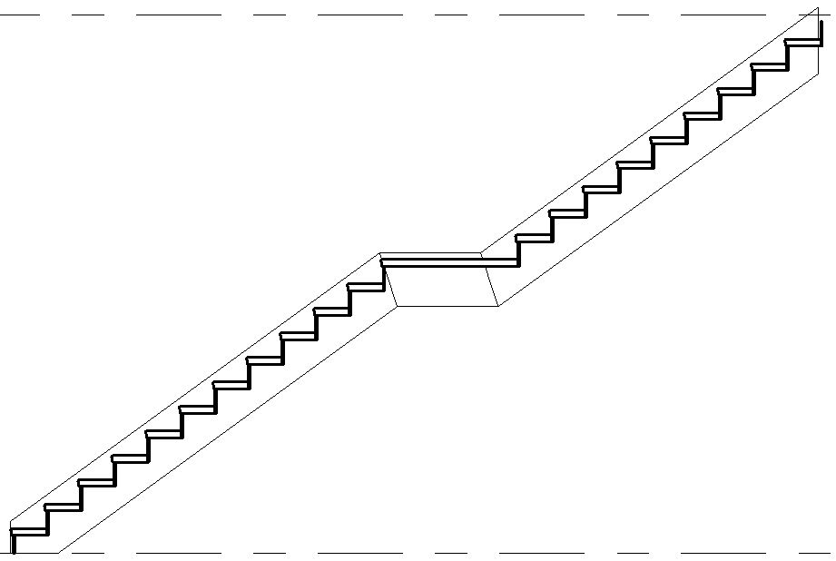 RevitCat: True 3D RCP View of a Stair in Revit
