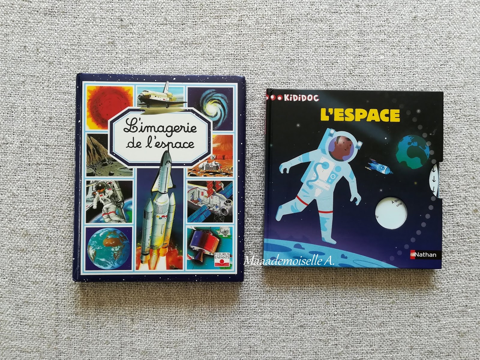 Maaademoiselle A.: || Sélection de livres sur l'espace (Et dans leur ...