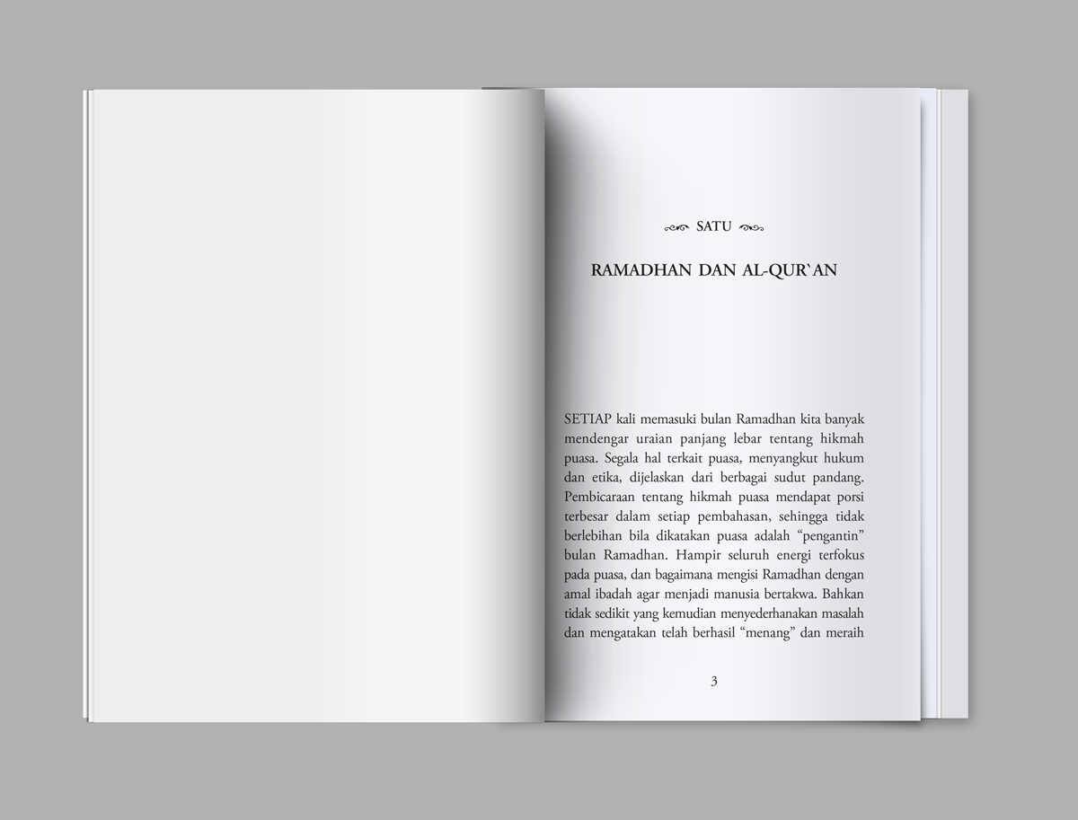 Layout Buku - Ramadhan dan Alquran
