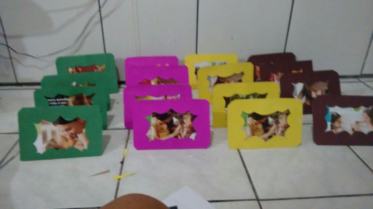 Porta Retrato Dia Das Mães Para Colagem Mosaico Ideia Criativa Gi