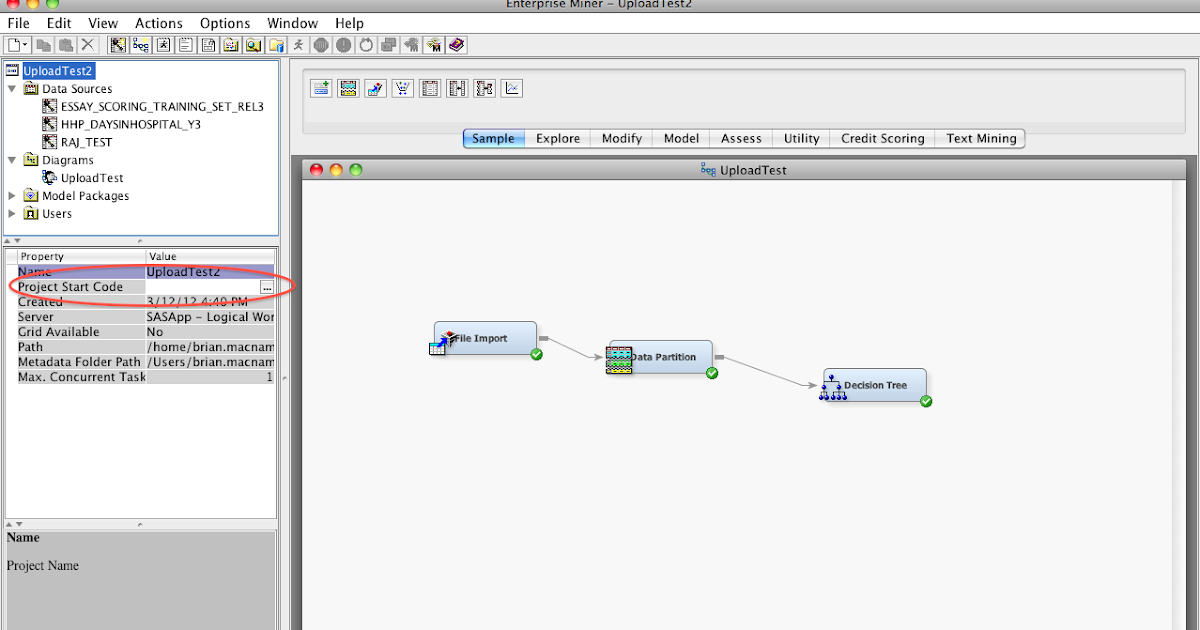 DIT MSc in Computing (Data Analytics): Importing a Library in SAS ...