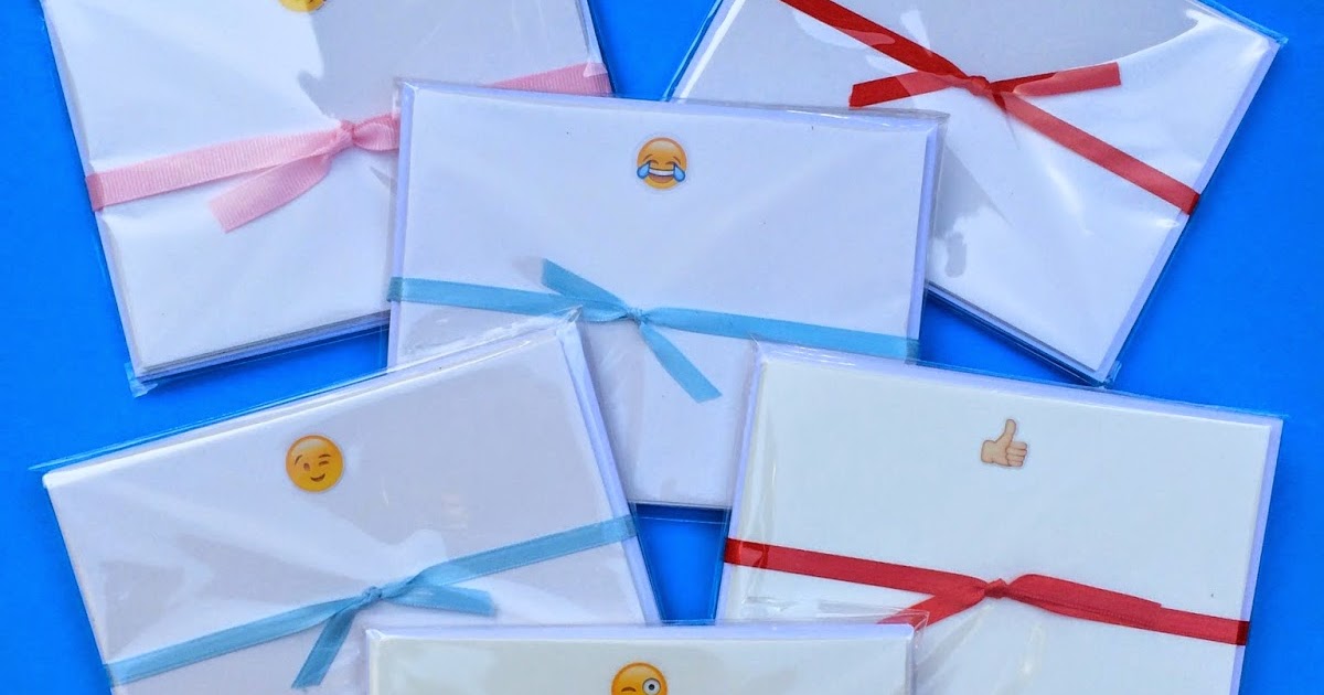 Jac o' lyn Murphy: Show your feelings with Emoji Stationery!