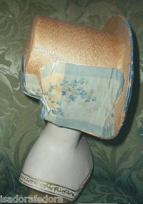 All The Pretty Dresses: 1820's Straw Bonnet