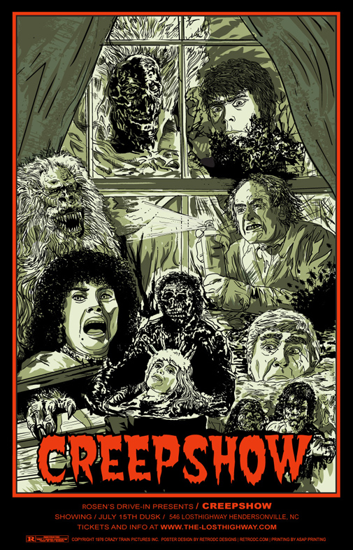 The Horrors of Halloween: CREEPSHOW (1982) Artwork / Poster Collection