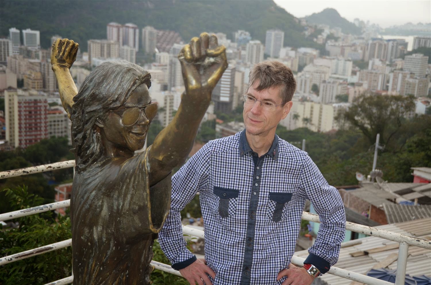 Mike Mathes Tausend Augen Rio de Janeiro: Vorbereitungen an Ort und Stelle