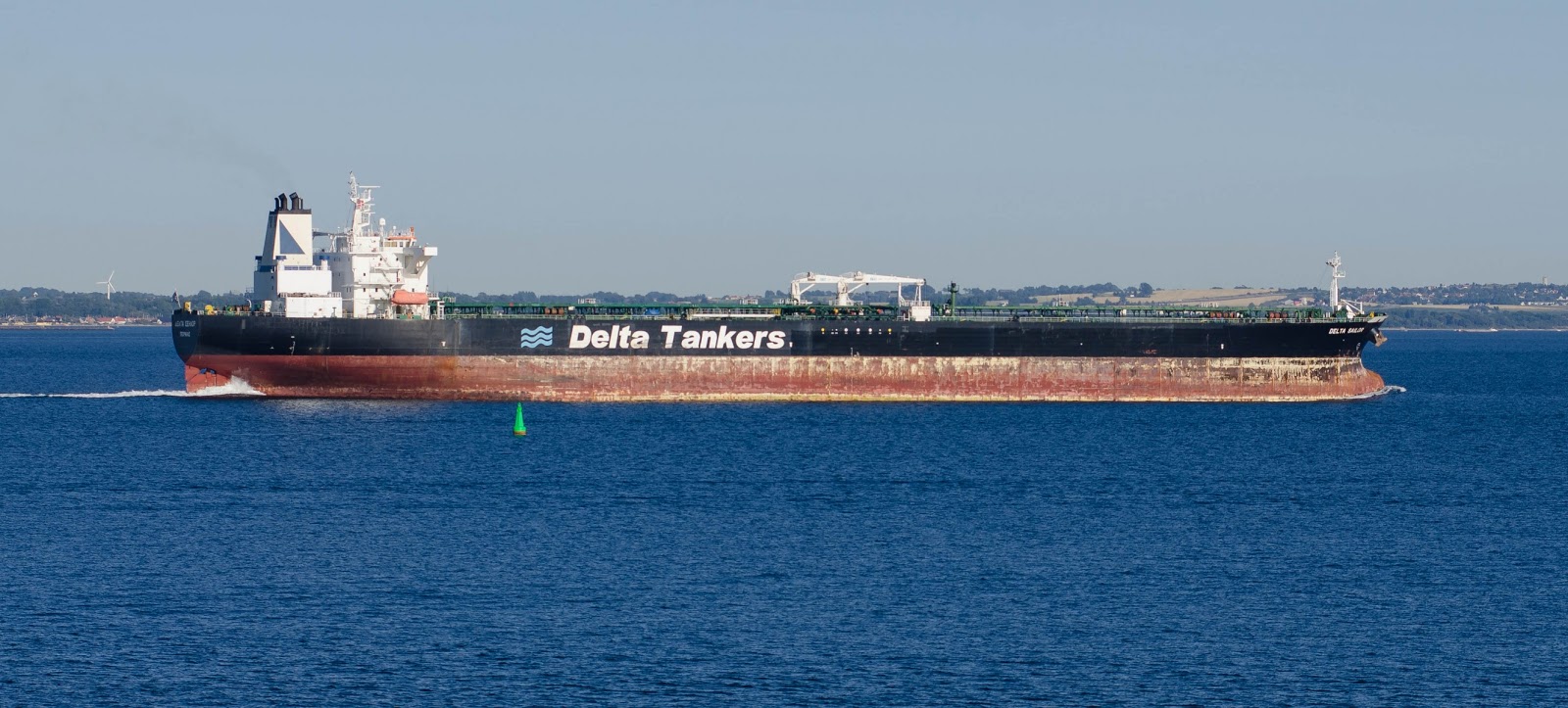 The Things I Enjoy: The Greek crude oil tanker Delta Sailor going ...