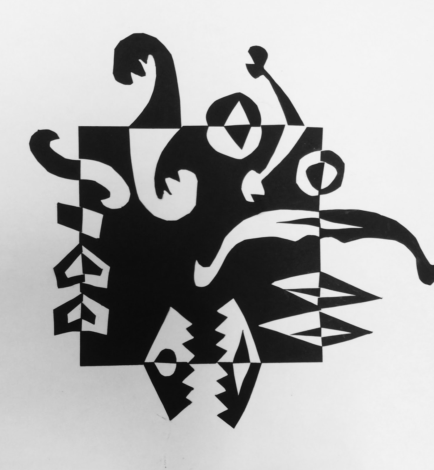 Durant Road Elementary Art Studio : Japanese Notan