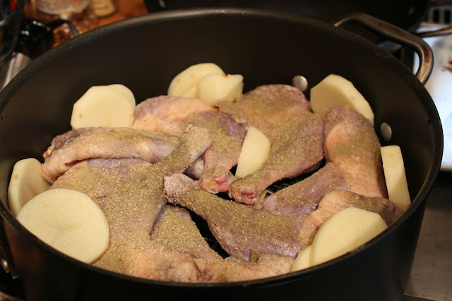 Mary's Food Journal: What to Do With a Dozen Guinea Fowl Legs
