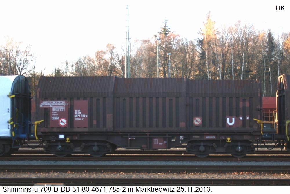 Eisenbahnfreund aus der Oberpfalz: Shimmns-u 708.