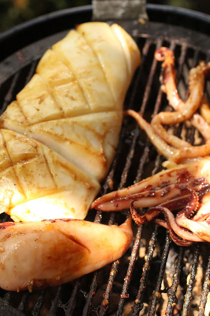 Un peu gay dans les coings...: Calamar grillé à la vietnamienne