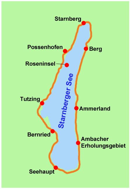 ~~ Momentaufnahmen ~~: zu Fuß um den Starnberger See