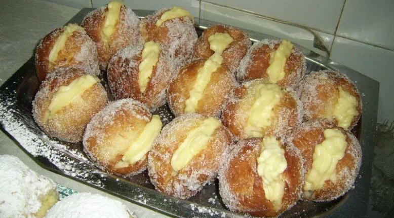 Receta de Bollos con Crema