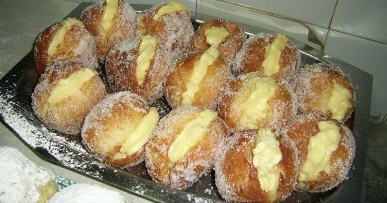 Receta de Bollos con Crema