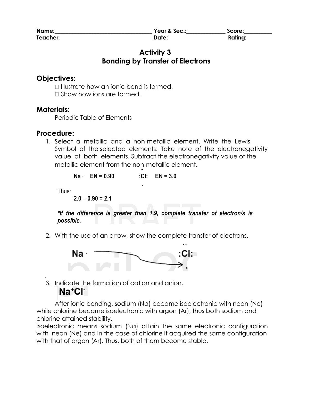 Bonding Reactions Worksheet Answers bonding-reactions-worksheet-answers
