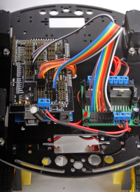 Andromina robot V.2.0: Placa controladora de motores L298n de 4 canales ...