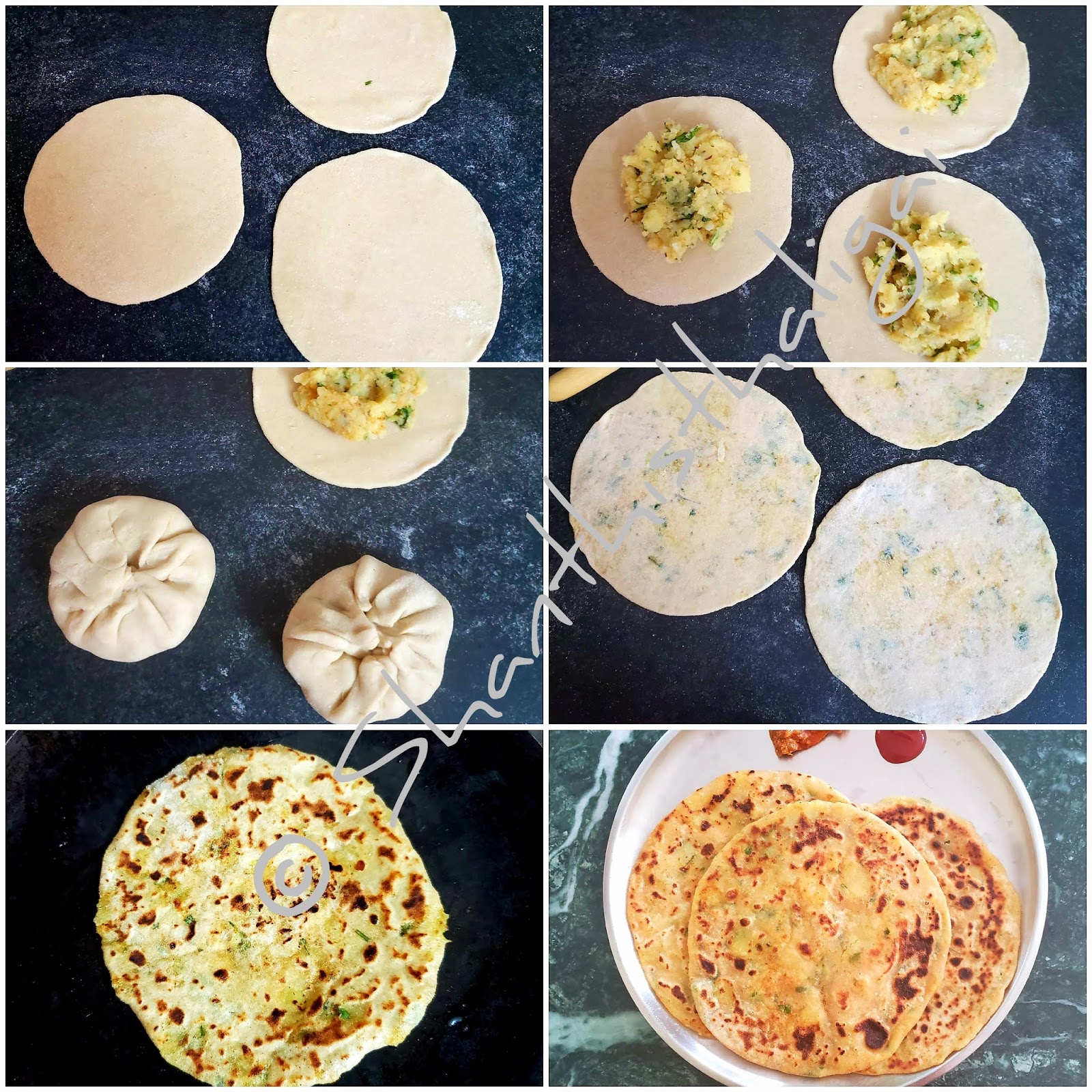 Shanthi Krishnakumar's cook book: ALOO PARATHA