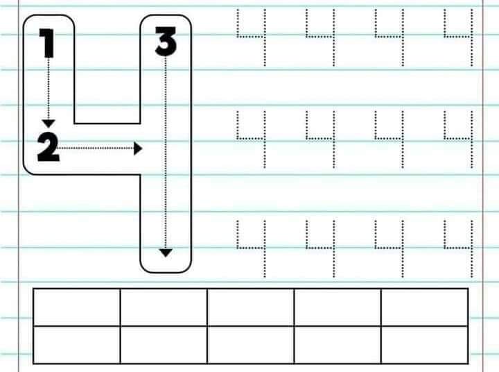 Numerais grafomotor Numerais grafomotor para trabalhar o traçado ...