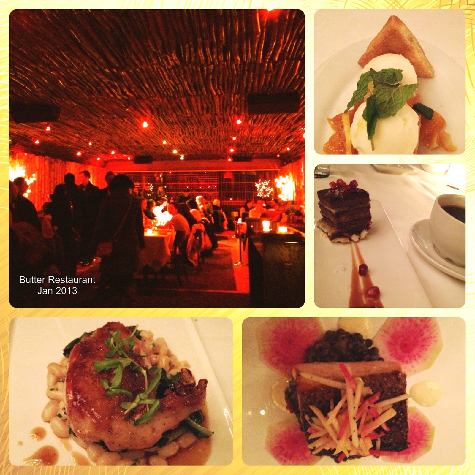 A Tapestry of Pictures: Butter Restaurant - New York City