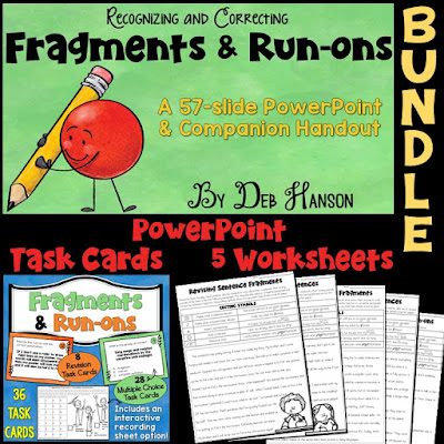 Recognizing and Correcting Sentence Fragments and Run-ons | Crafting ...