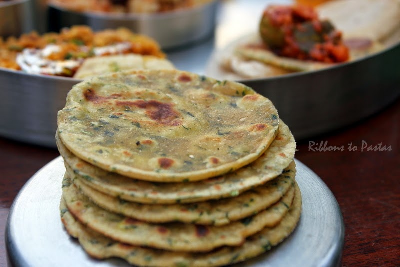Methi Ki Roti - Ribbons to Pastas