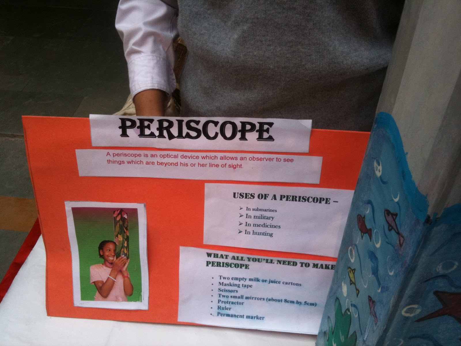 Bbps (Bal Bharati Public School), Rohini: Science Model of a Periscope ...