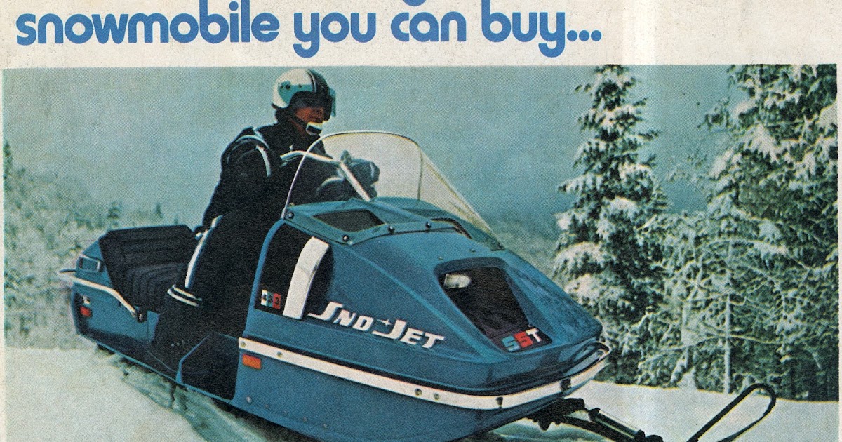 CLASSIC SNOWMOBILES OF THE PAST: 1972 SNO-JET SST SNOWMOBILE