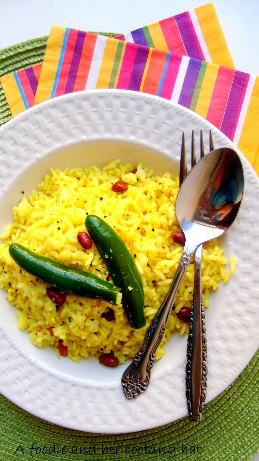 Spices and aroma: Lemon rice - A South Indian delight