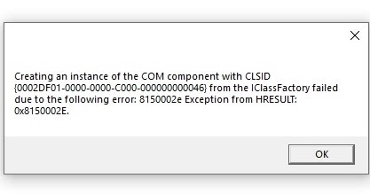 Unified Service Desk generic error: Creating An Instance with CLSID ...