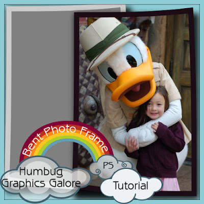 Humbug Graphics Galore: Bent Photo Frame