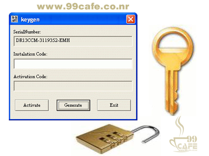 How to make Keygens? ~ 99cafe