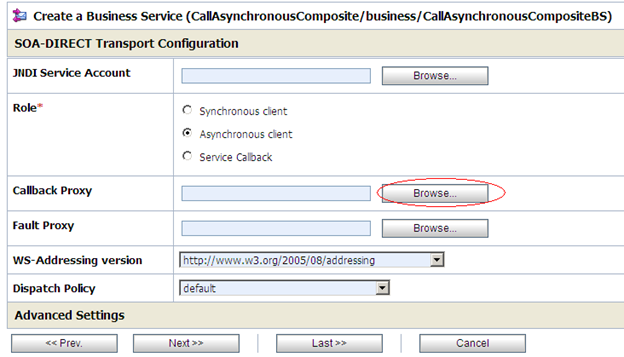 Osb 11g Asynchronous Soa Service From Osb By Soa Direct Protocol