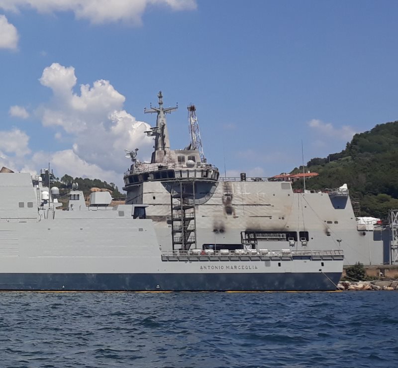 SI VIS PACEM, PARA BELLUM: MARINA MILITARE ITALIANA: Nave Vulcano (A ...