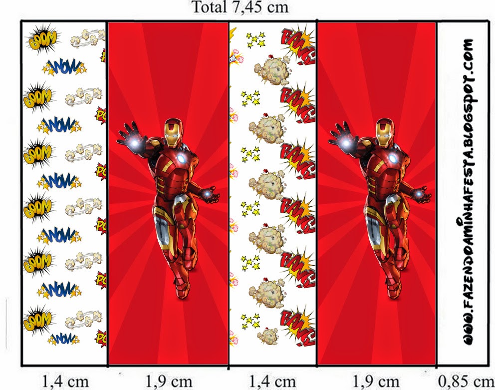 Iron Man: Free Printable Candy Bar Labels. - Oh My Fiesta! for Geeks