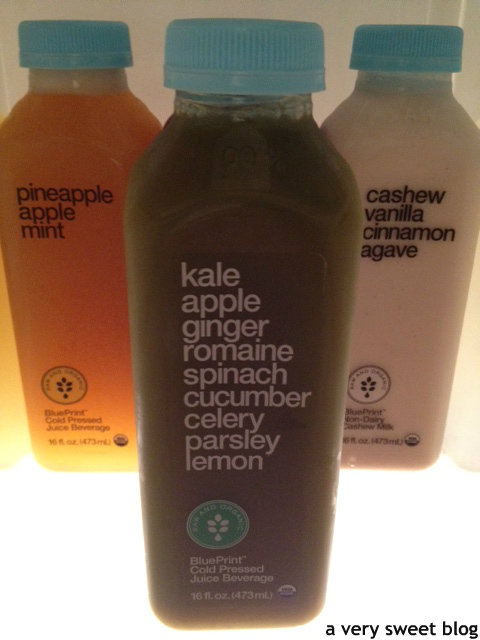 BluePrintJuice: Bottled Juice To Go | A Very Sweet Blog