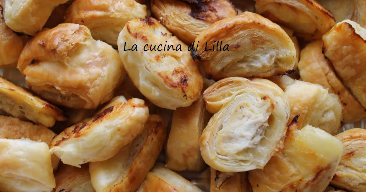 Finger food: Rustici ricotta e tonno