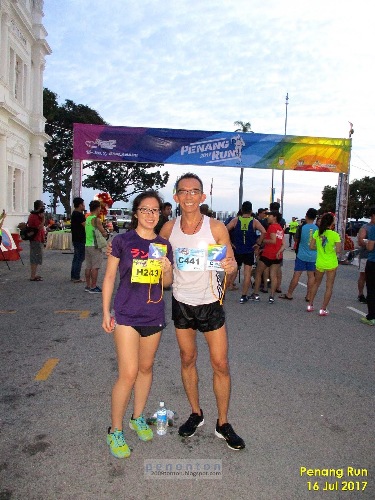 Penonton: Penang Run 16 Jul 2017 - Top 20 Results