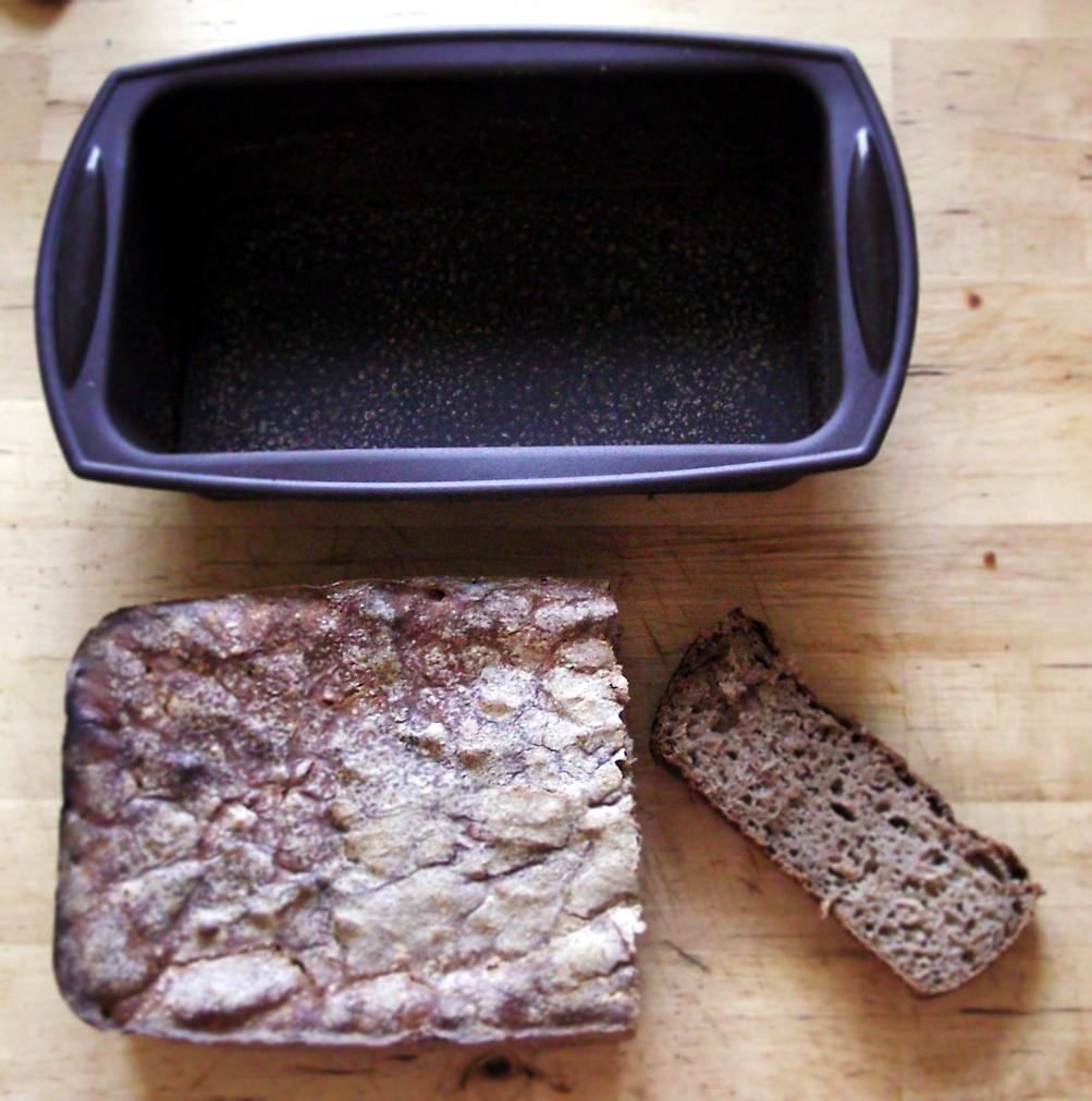 om nom nom nom nom nom nom: test - baking bread in silicone form