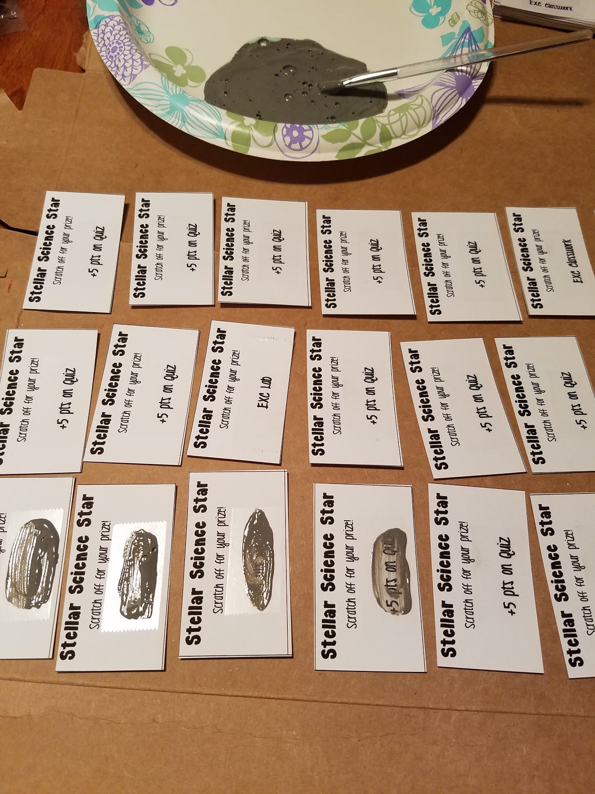 I Teach Science and...: Incentive Scratch-off Cards!!