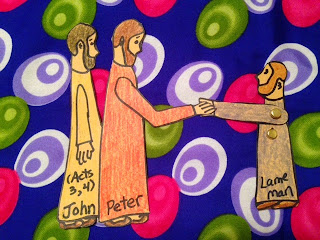 Children's Bible Lessons: Lesson - Peter And John Heal A Lame Man
