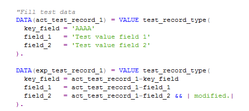 SAP ABAP Central: ABAP unit: CL_ABAP_UNIT_ASSERT=>ASSERT_EQUALS method ...