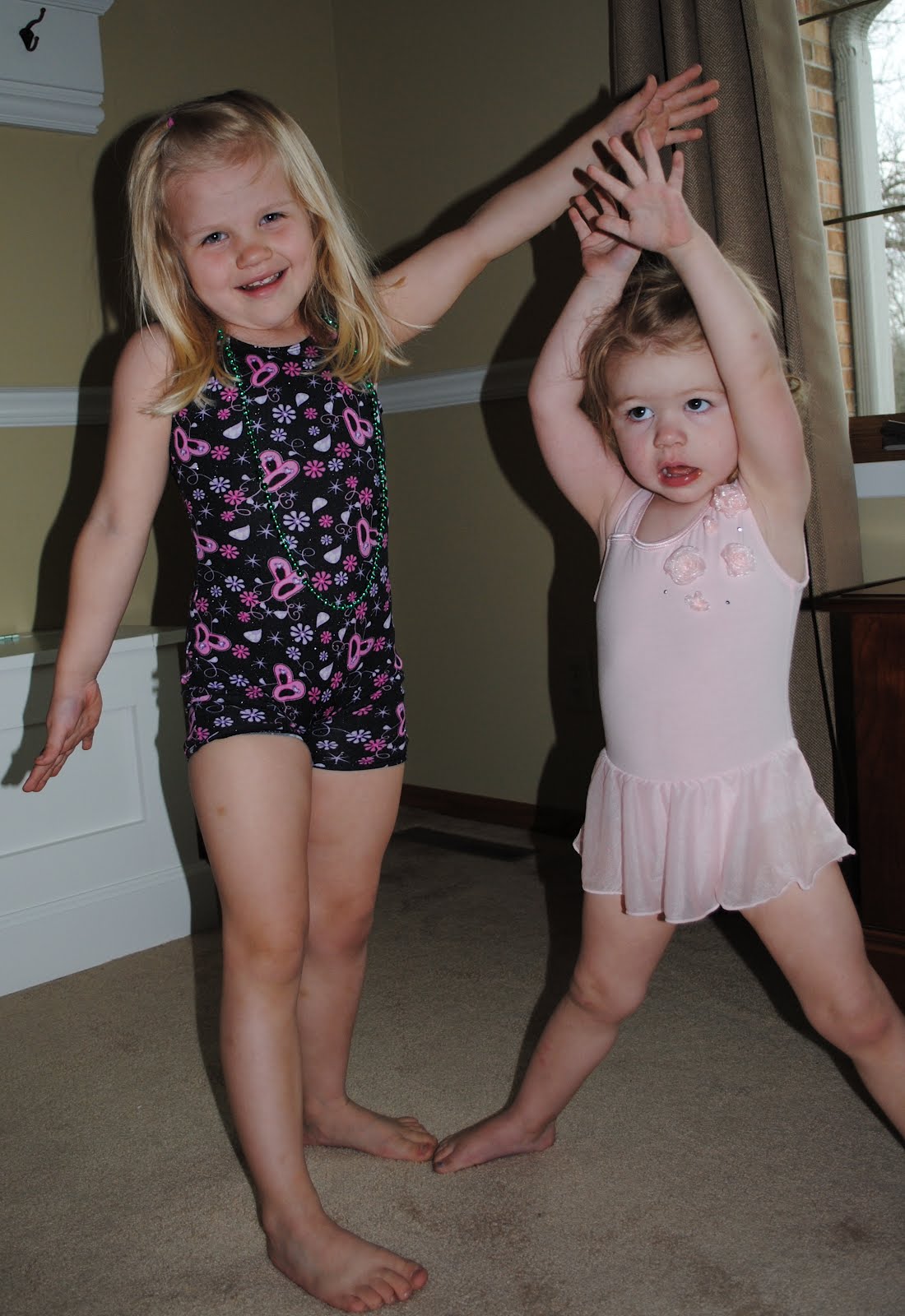 The Evans Family Blog: Gymnastic Girls