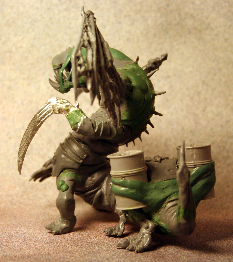 Warhammer In Progress: Great Unclean One / Ku'Gath -Skaven Hell Pit ...