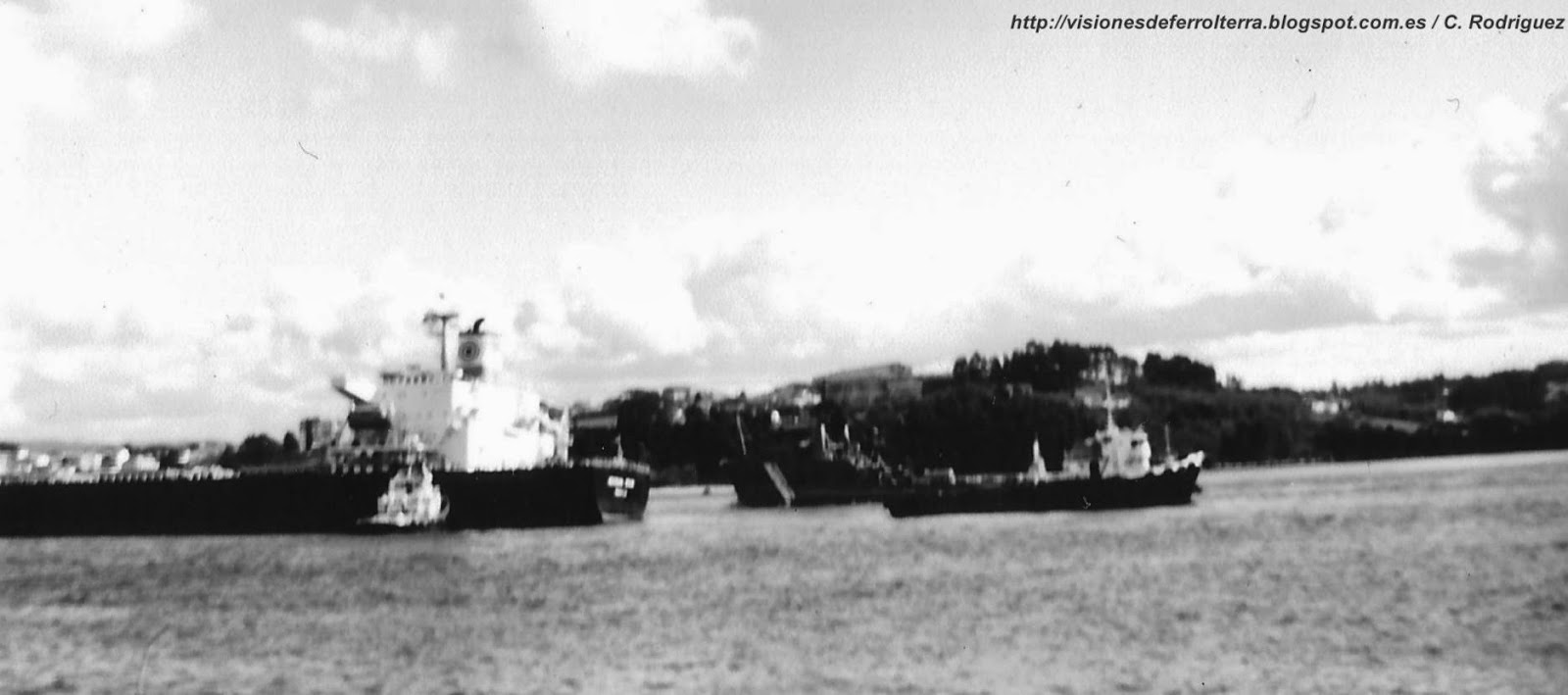 Embarrancada del Bulkcarrier Aegean Star en la entrada de la Ría de Ferrol