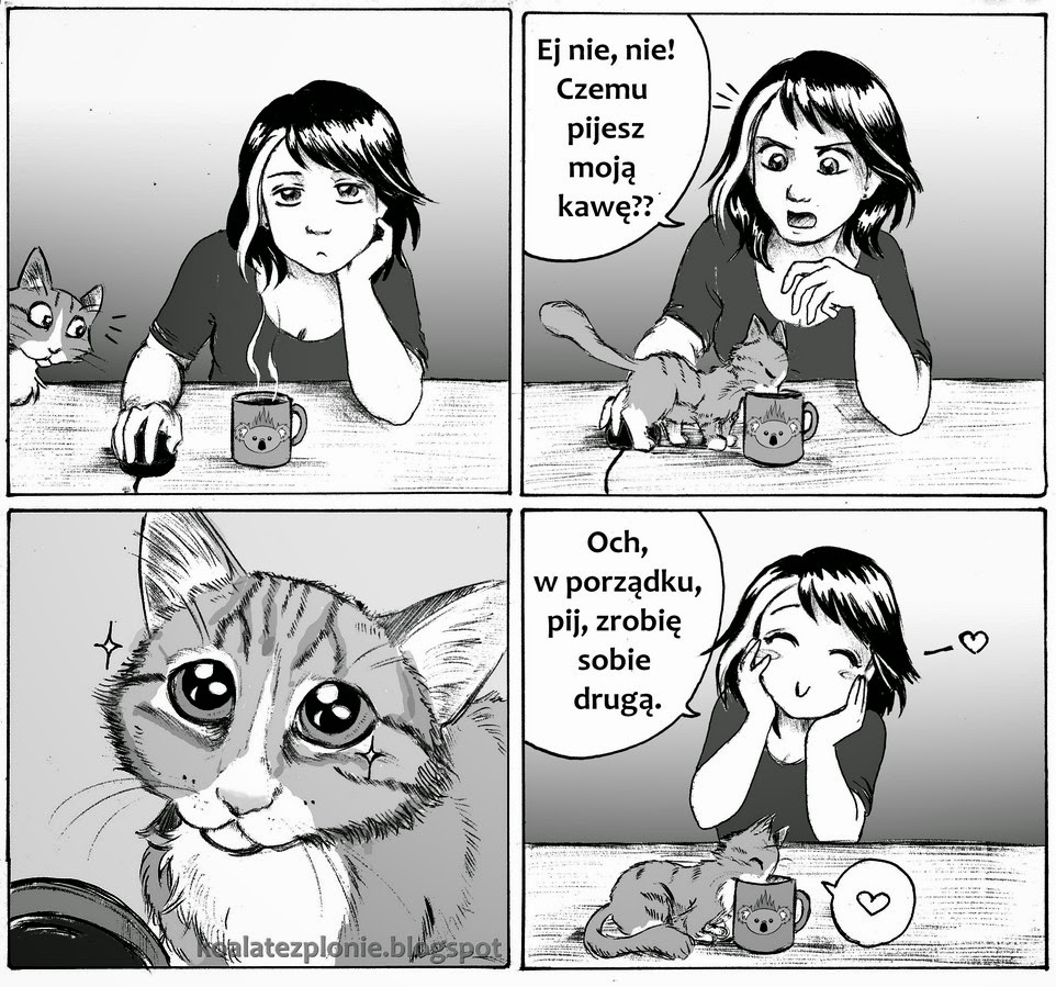 Kocie komiksy | Łapą Pisane