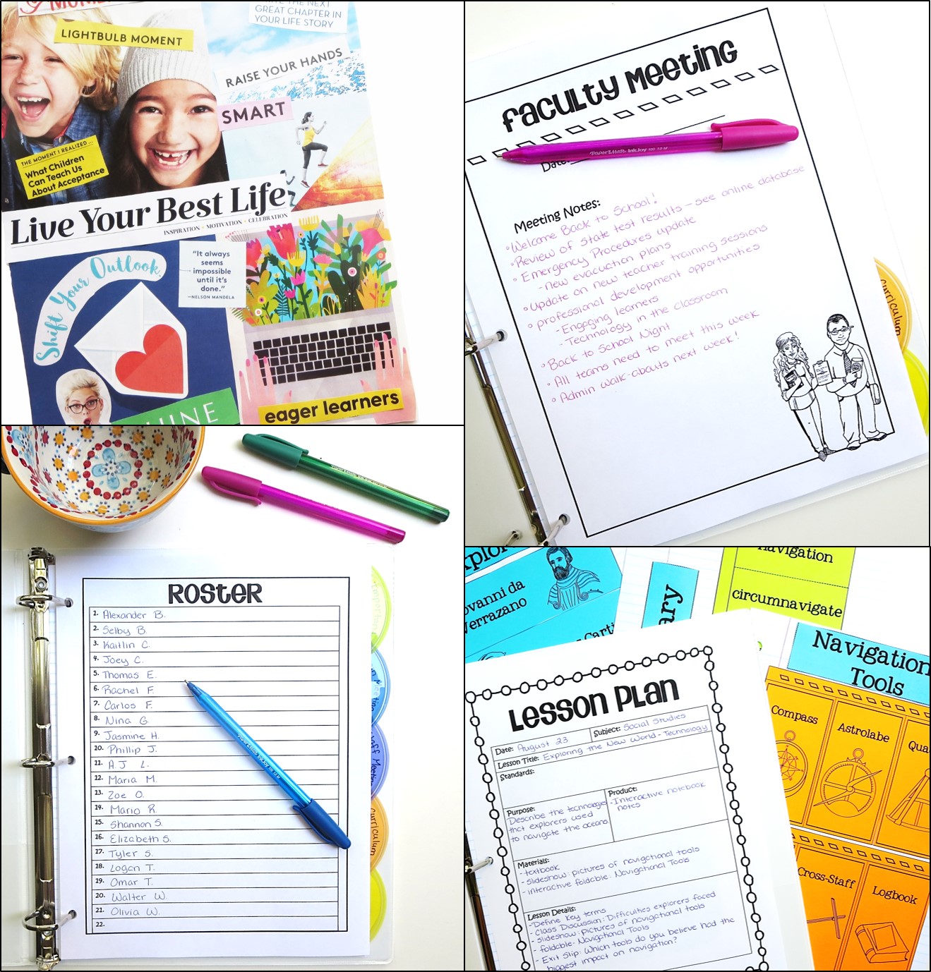 The Teacher's Prep: My Back to School Teacher Binder