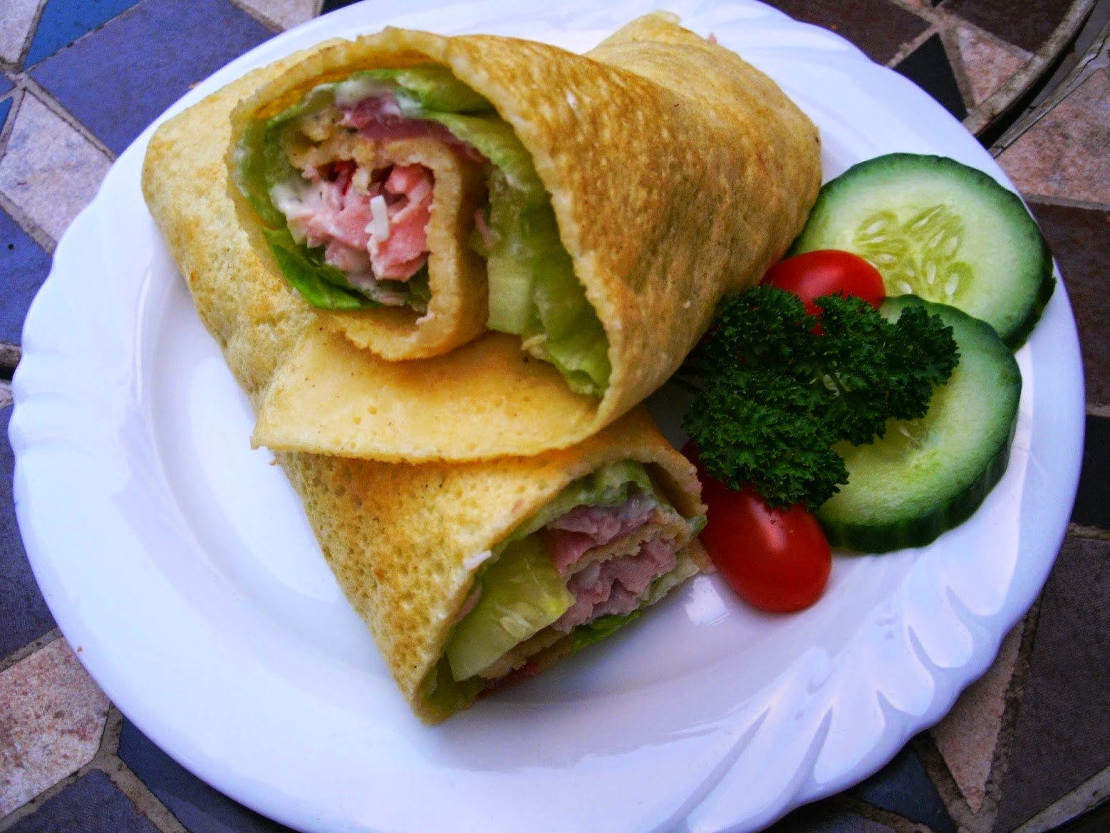 Bunter Kochlöffel- Lunchbox: schnelle gefüllte Mais- Wraps glutenfrei