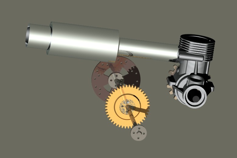 Baldy's Panabloga: CAD Go-Kart - Engine + Rear Axle